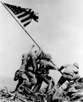 Iwo Jima photographed by Lou Lowery a Marine photographer 60 years ago ...