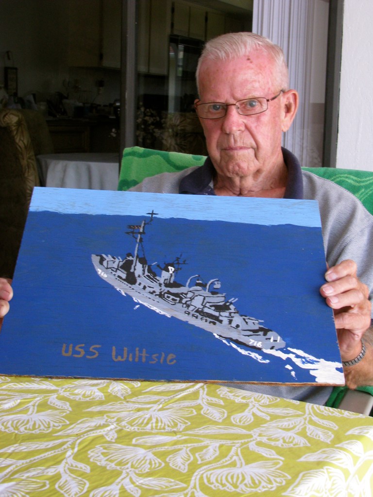 Roy Johnson served aboard the destroyer USS-Wiltsie during Korean War ...