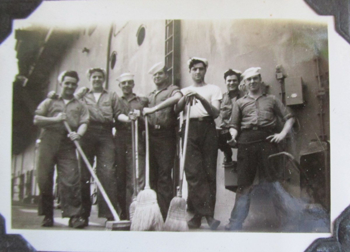 Seaman 1st Class Gene Roaf served aboard the carrier Bennington during ...