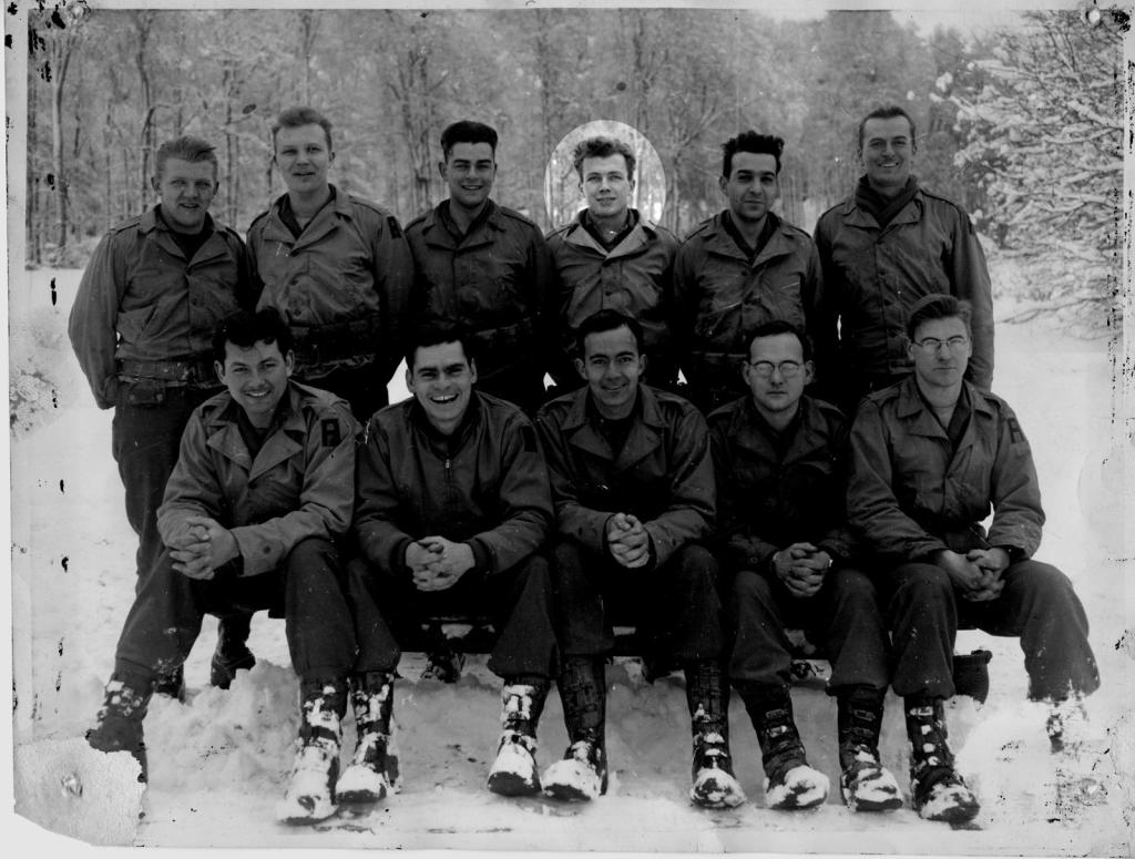 Cpl. George Eyster served in 254th Engineering Bn. all through Europe ...