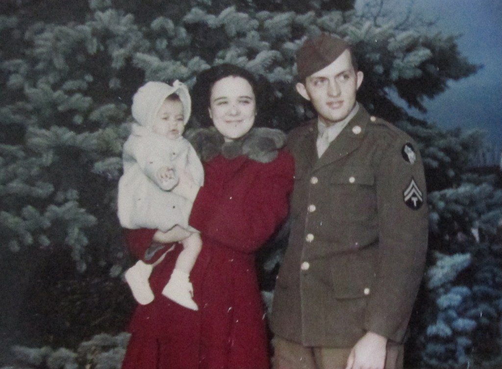 He served with the 104th Timberwolf Division in Europe during WW II ...