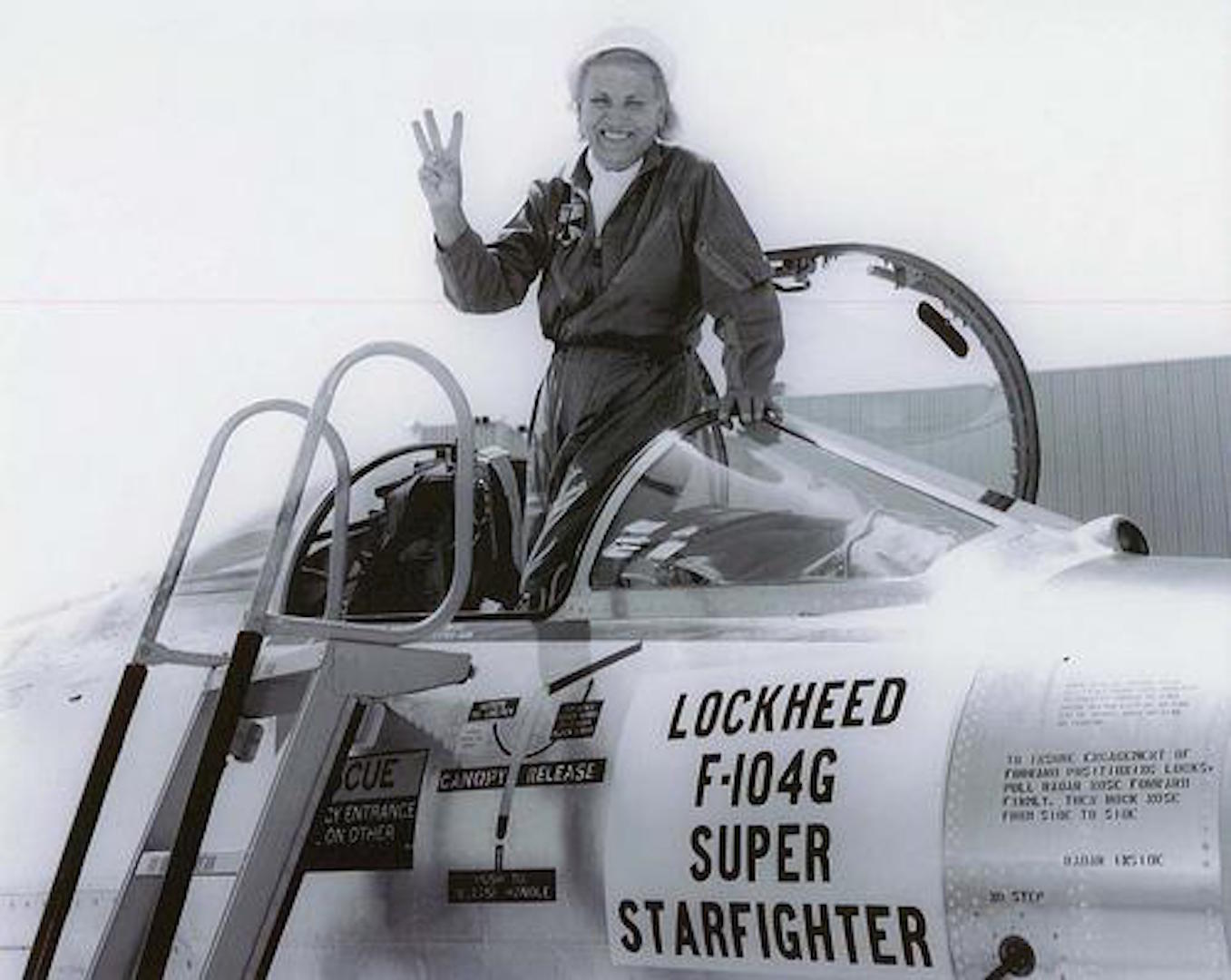 Col. George French of Venice, Fla. helped Jackie Cochran recapture her ...