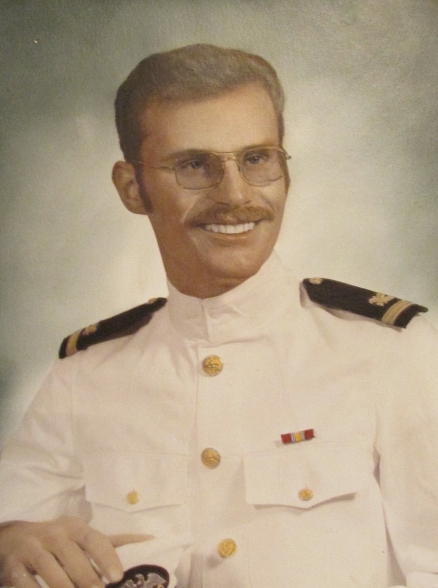 Lt. Edwin Morgan joined the Navy and saw the world during the 1970s ...