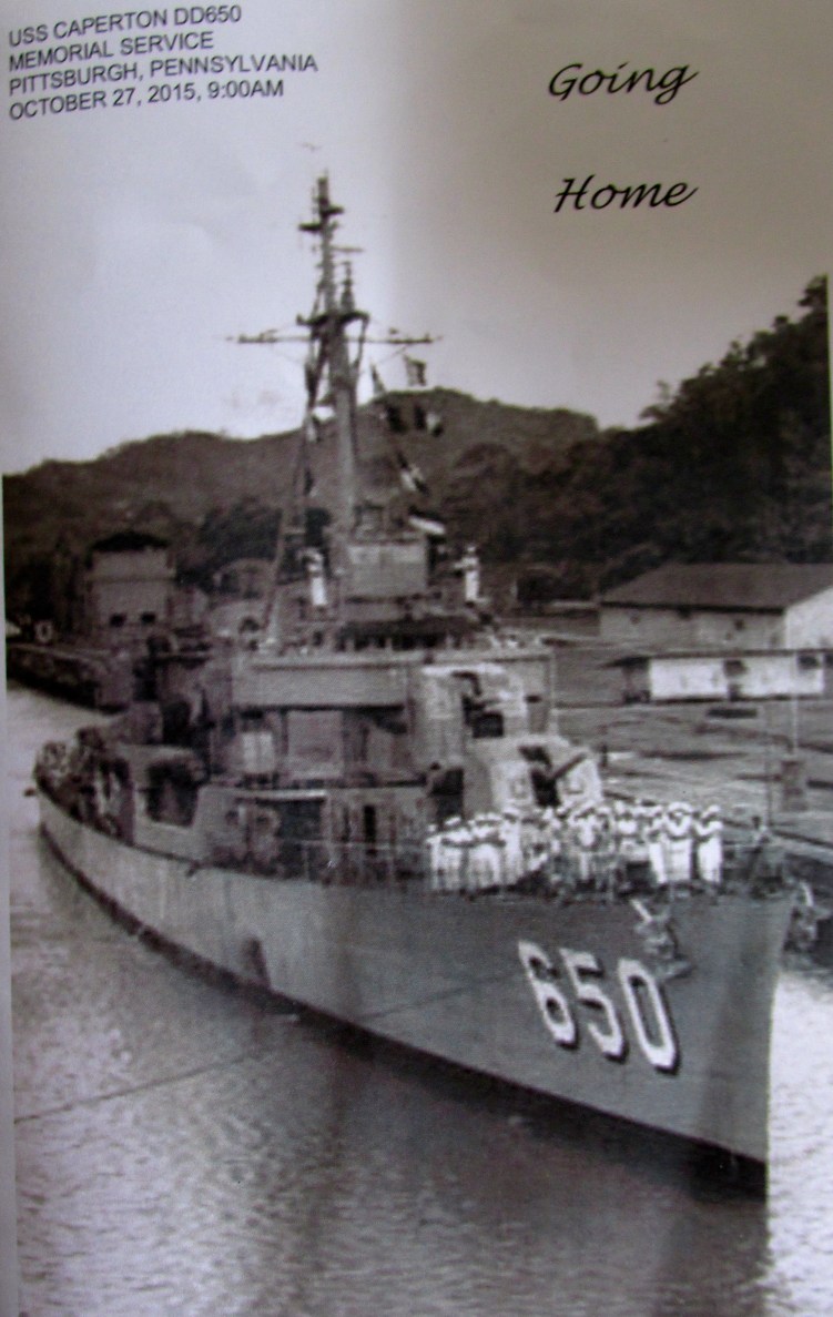 Ed Jensen recalls crews aboard destroyer USS Caperton as high point of ...