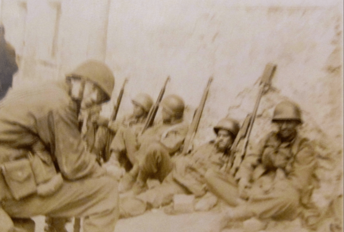 Pfc. Ed Carr of Venice fought his way through Europe with Gen. Patton ...