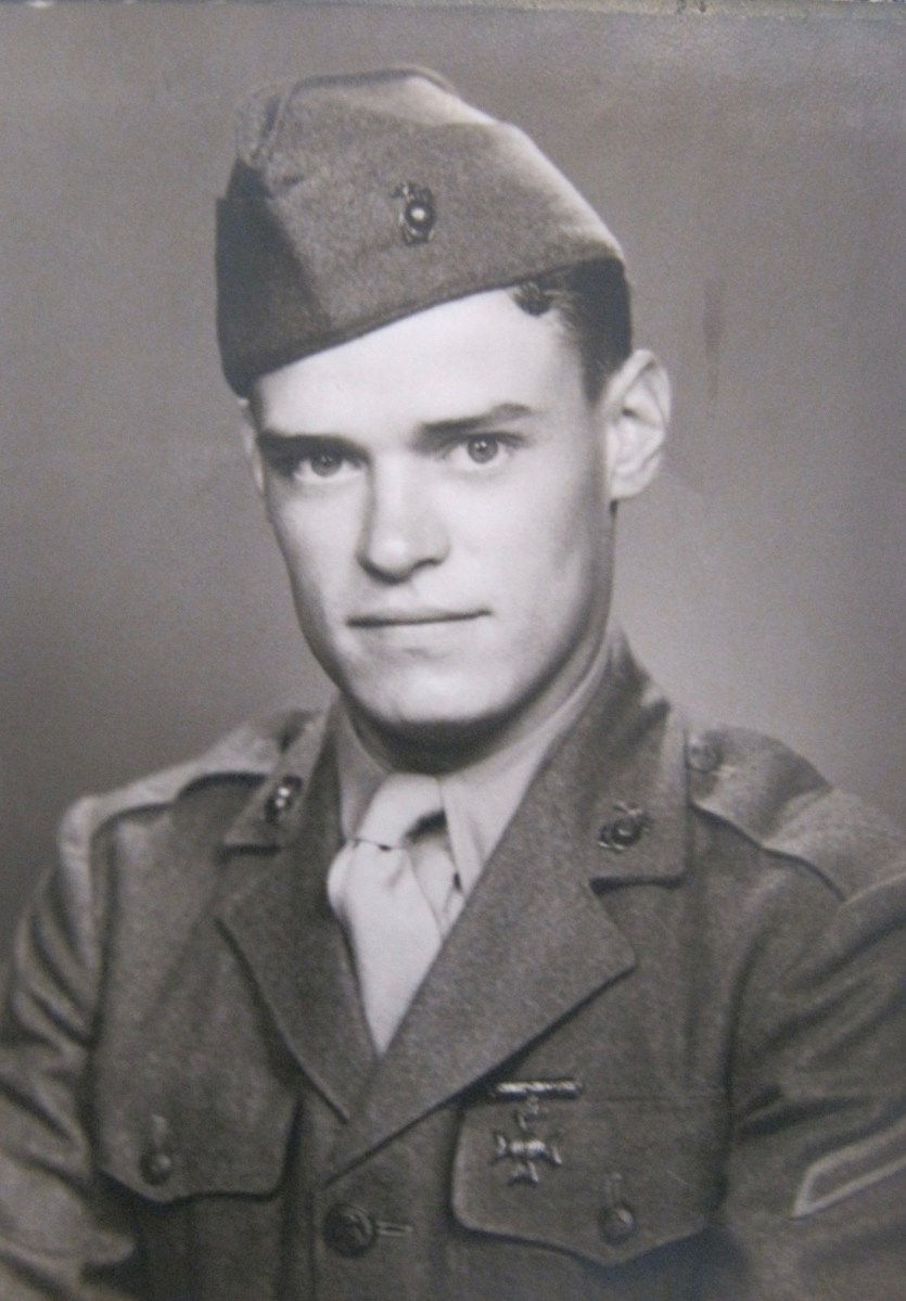 Cpl. Robert Jones fought on Okinawa with the 1st Marine Division | War ...